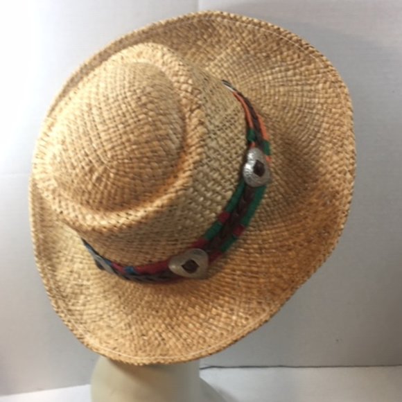 Toucan Hats | Accessories | Vintage Toucan Straw Wide Brim Sun Hat ...